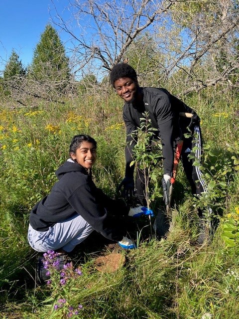 350 Trees & Shrubs Planted at Harold Town C.A. | Otonabee Conservation