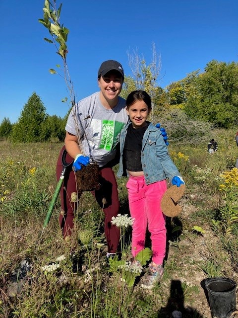 350 Trees & Shrubs Planted at Harold Town C.A. | Otonabee Conservation